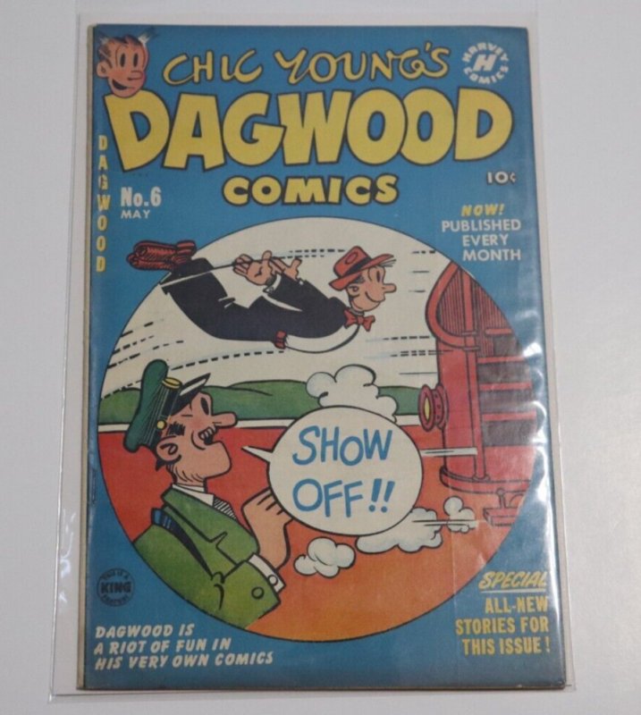 Chic Young's Dagwood #6 Comics 1951 | Comic Books - Golden Age, Harvey ...