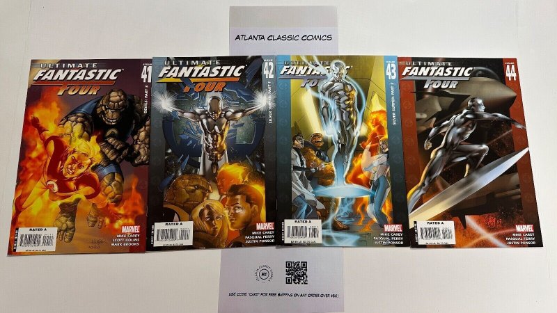 4 Ultimate Fantastic Four Marvel Comics # 41 42 43 44 Avengers Hulk ...
