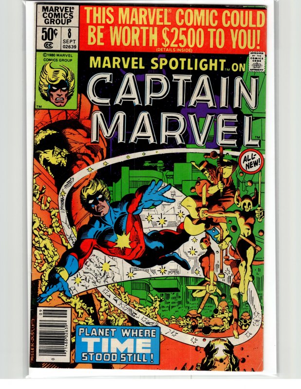 Marvel Spotlight #8 (1980) Captain Marvel | Comic Books - Bronze Age ...