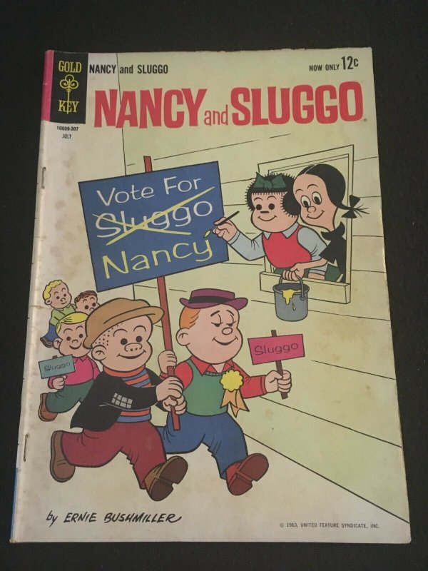 NANCY AND SLUGGO #191 Peanuts Story, G+ Condition | Comic Books ...