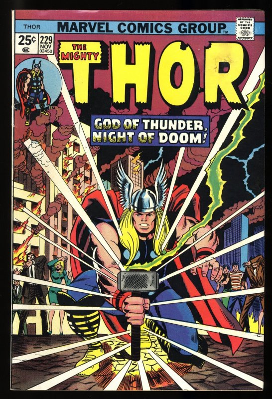 Thor #229 FN/VF 7.0 Ad for Incredible Hulk #181! | Comic Books - Bronze ...