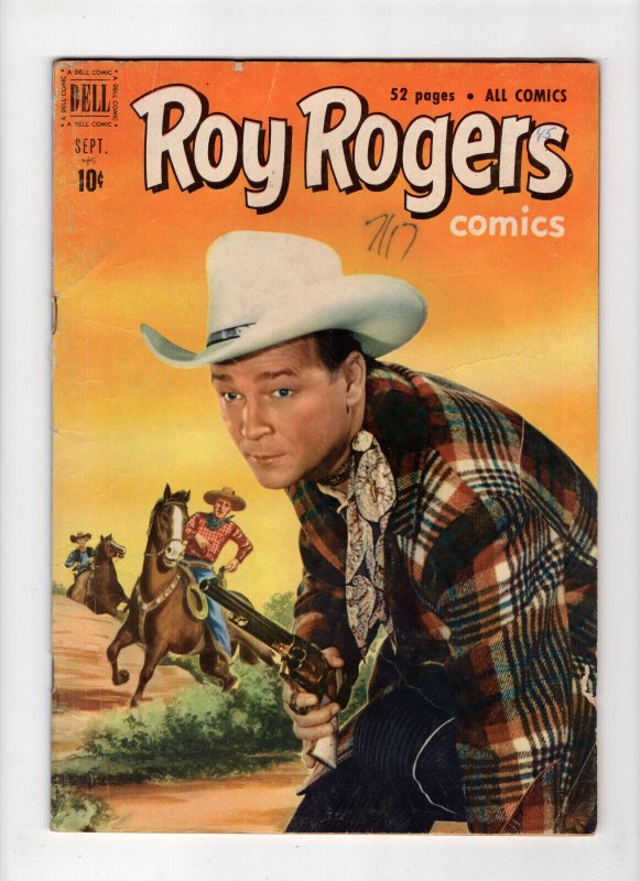 Roy Rogers Comics #45 (1951 Dell Comics) | Comic Books - Golden Age ...
