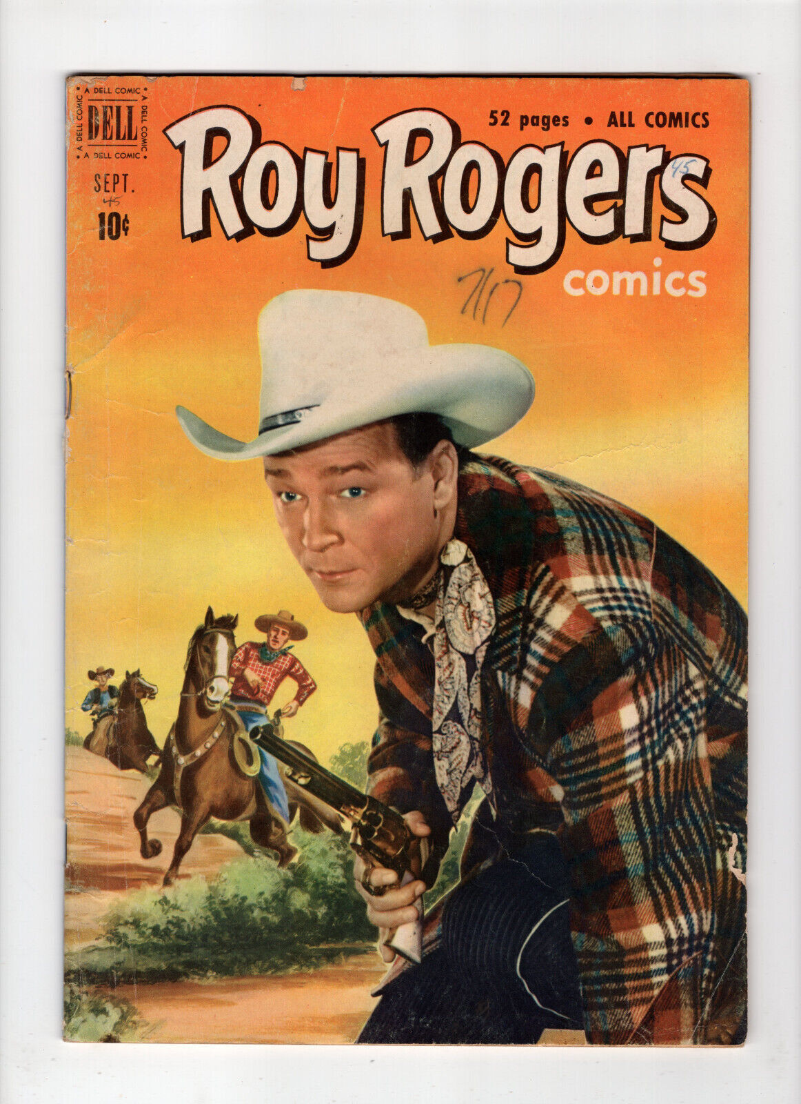 Roy Rogers Comics #45 (1951 Dell Comics) | Comic Books - Golden Age ...
