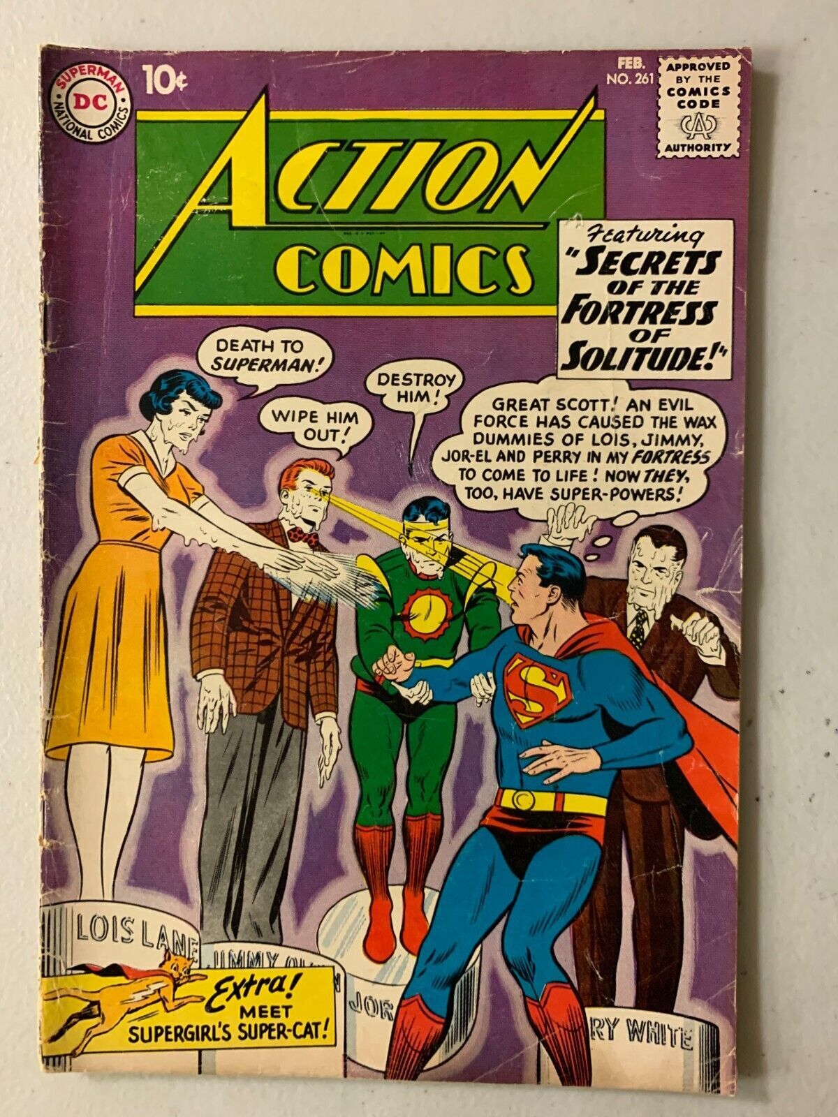 Action Comics #261 Supergirl + Congorilla stories 3.0 (1960) | Comic ...