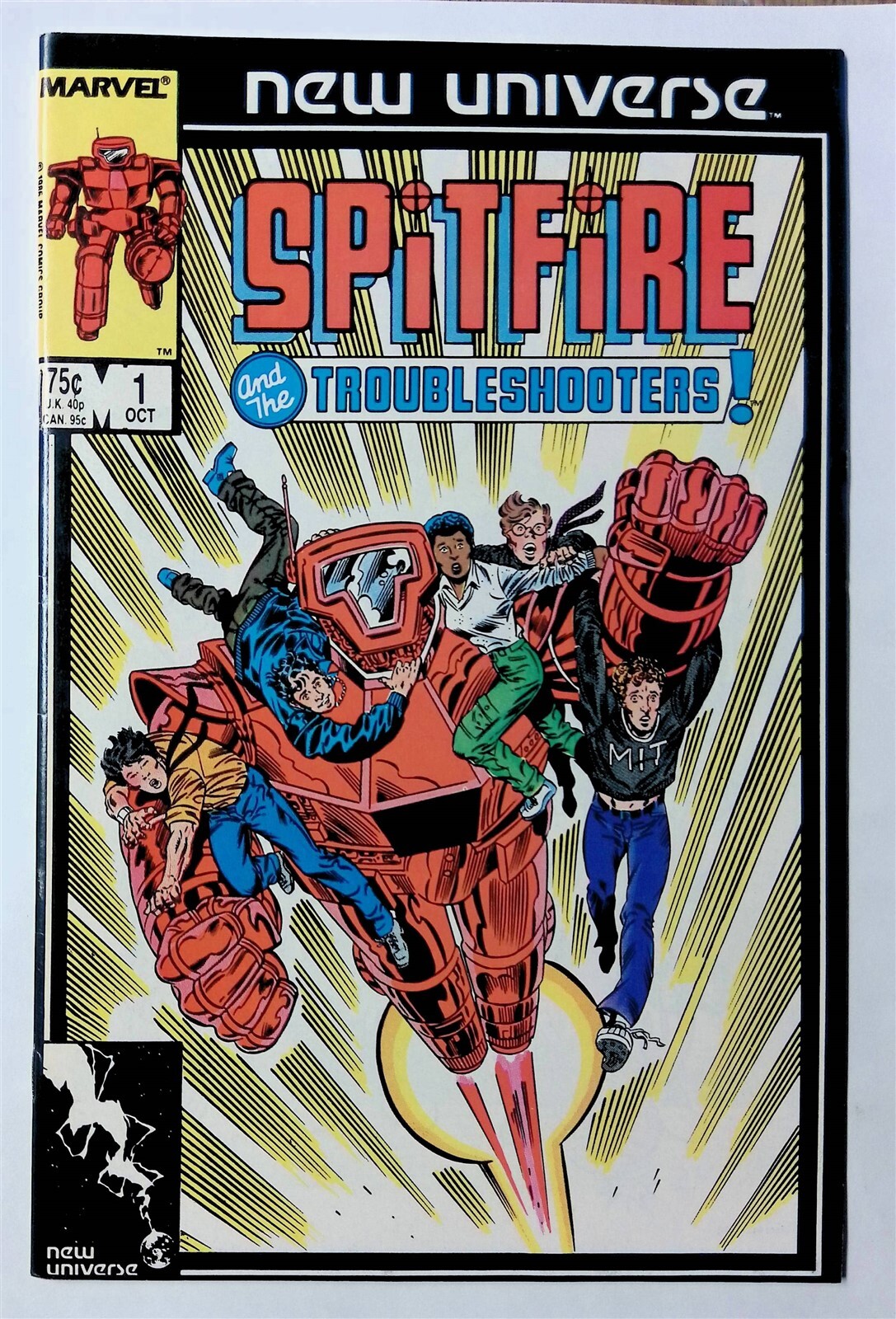 Spitfire and the Troubleshooters #1 (Oct 1986, Marvel) 8.0 VF | Comic ...