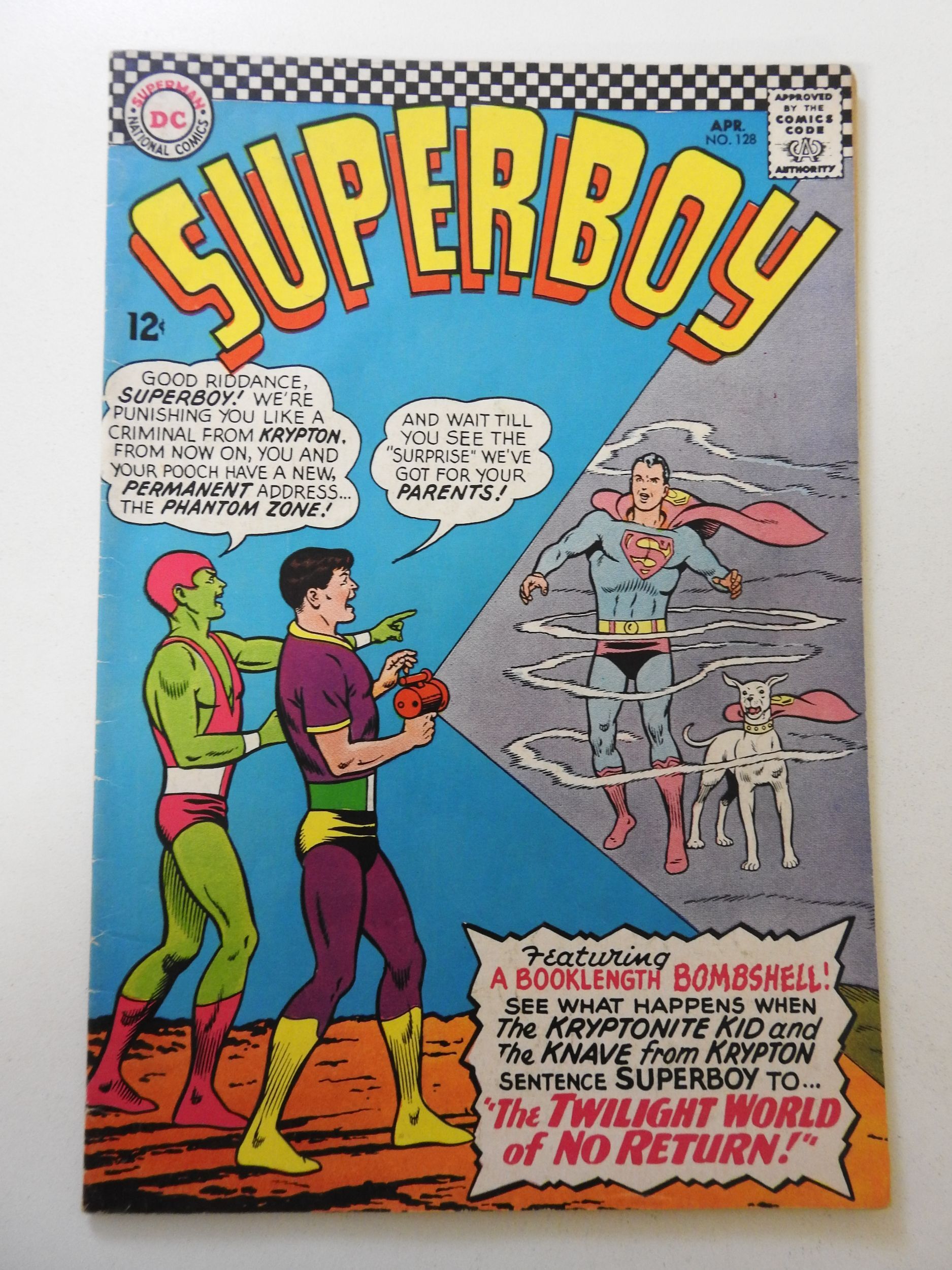 Superboy #128 (1966) VG/FN Condition! | Comic Books - Silver Age, DC Comics / HipComic