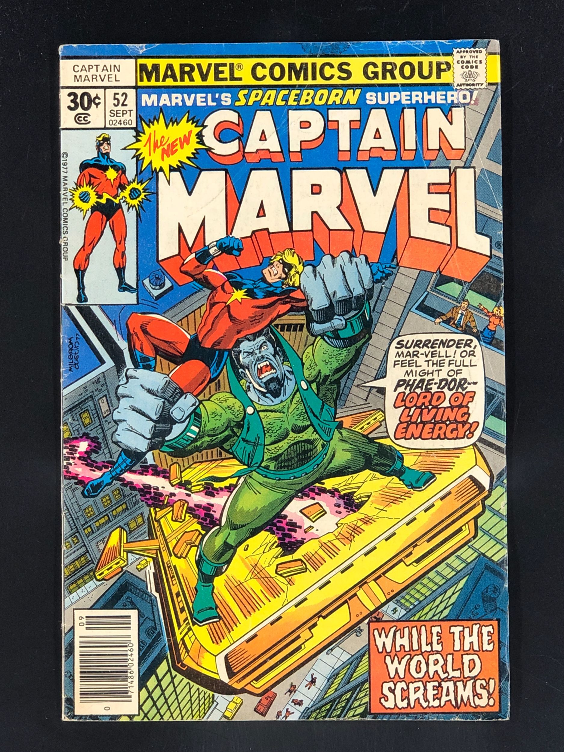 Captain Marvel #52 (1977) | Comic Books - Bronze Age, Marvel, Captain ...
