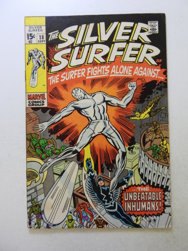 The Silver Surfer #18 (1970) FN+ condition | Comic Books - Bronze Age ...