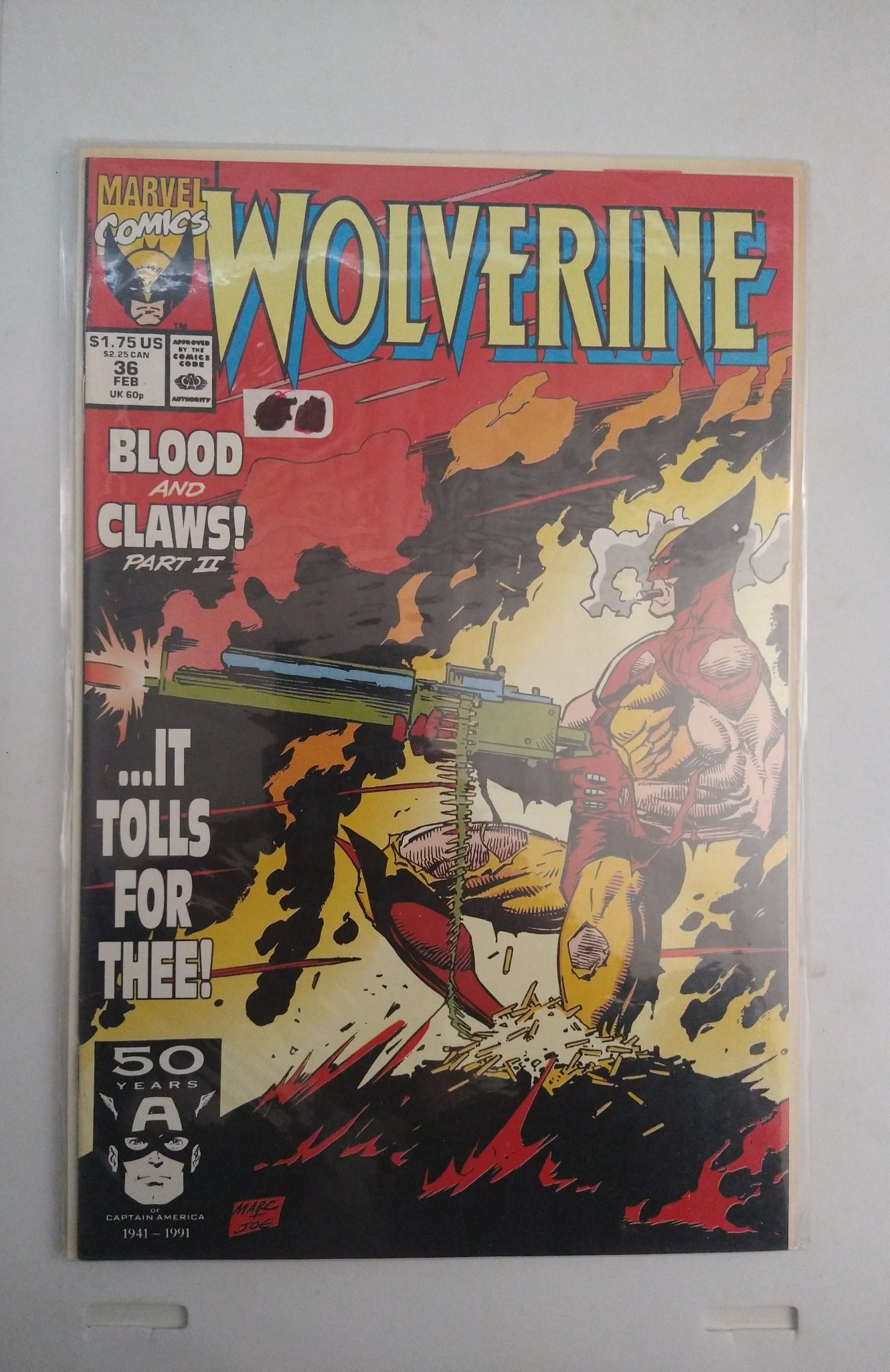 Wolverine #36 (1991) | Comic Books - Copper Age, Marvel / HipComic