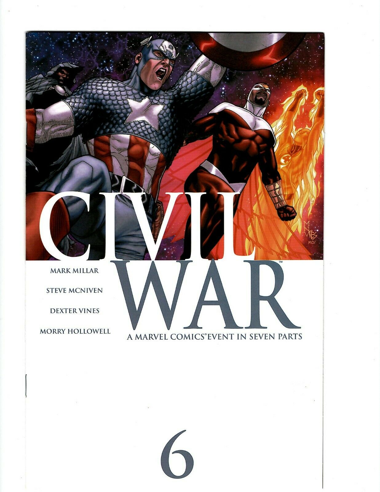 Civil War Complete Marvel Comics LTD Series # 1 2 3 4 5 6 7 Complete ...
