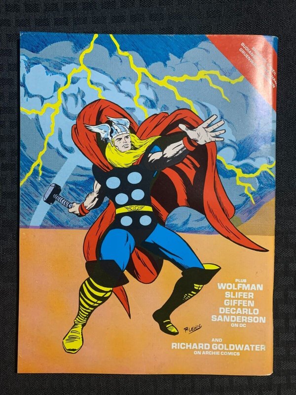 1983 COMICS FEATURE Fanzine Magazine #23/24 FVF 7.0 The Future of ...