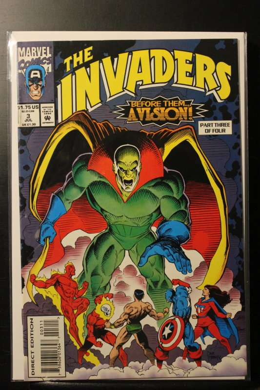 The Invaders #3 (1993) | Comic Books - Modern Age, Marvel, Invaders ...