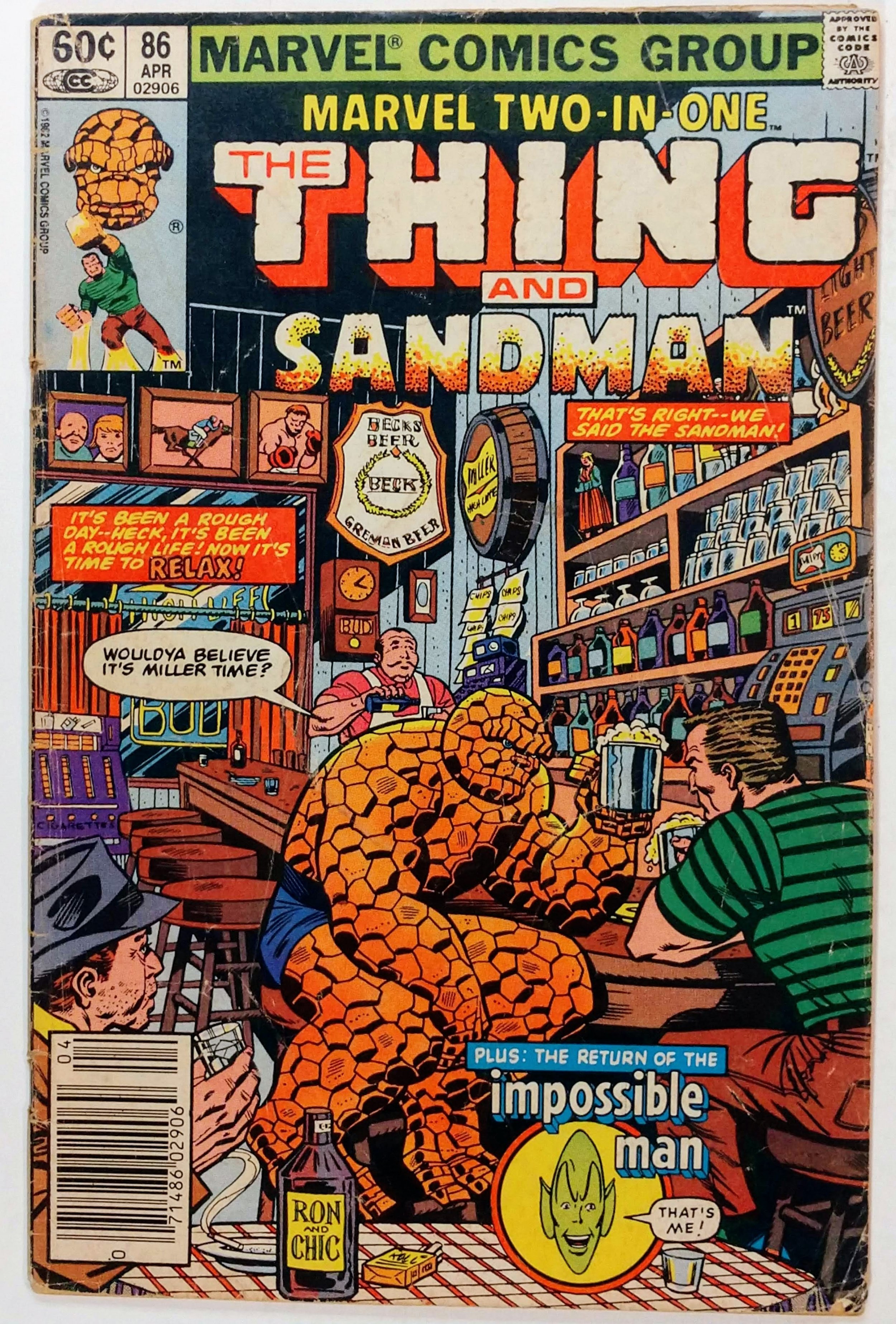 Sandman Marvel Comic