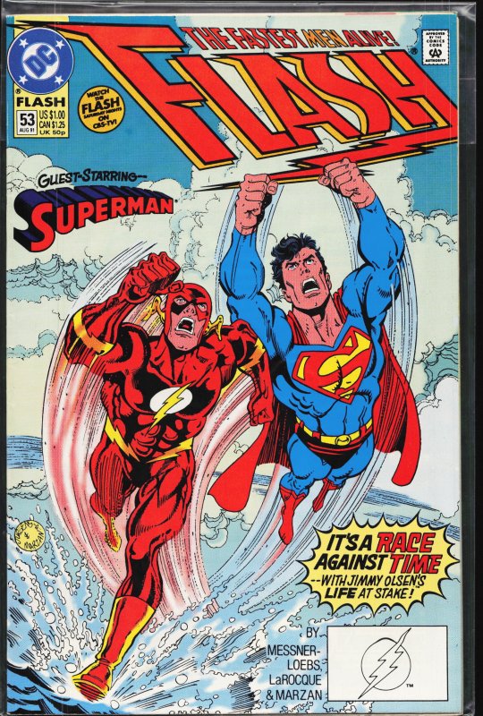The Flash #53 (1991) | Comic Books - Copper Age, DC Comics / HipComic