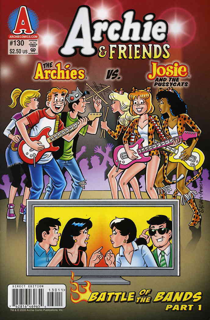 Archie and Friends #130 VF/NM ; Archie | Josie and the Pussycats vs the ...