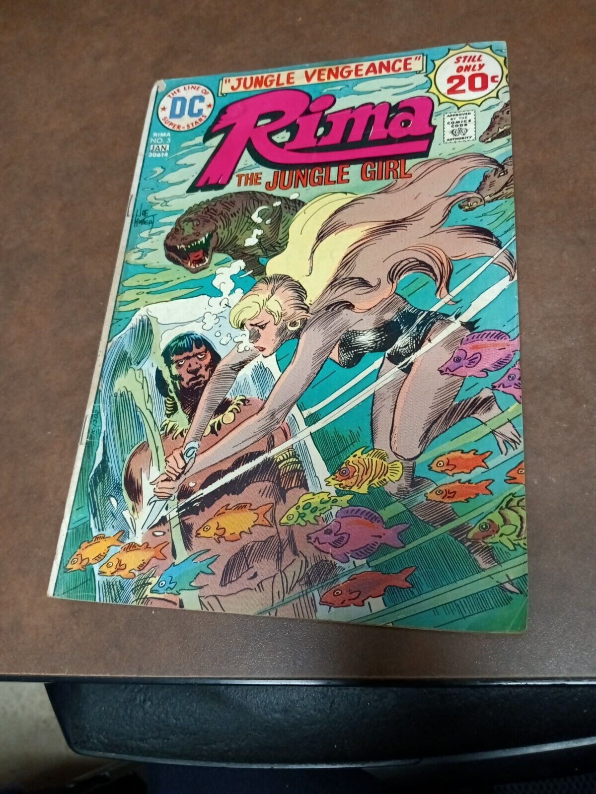 Rima The Jungle Girl #1-7 COMPLETE SET, DC Comics, Joe Kubert Cover art ...