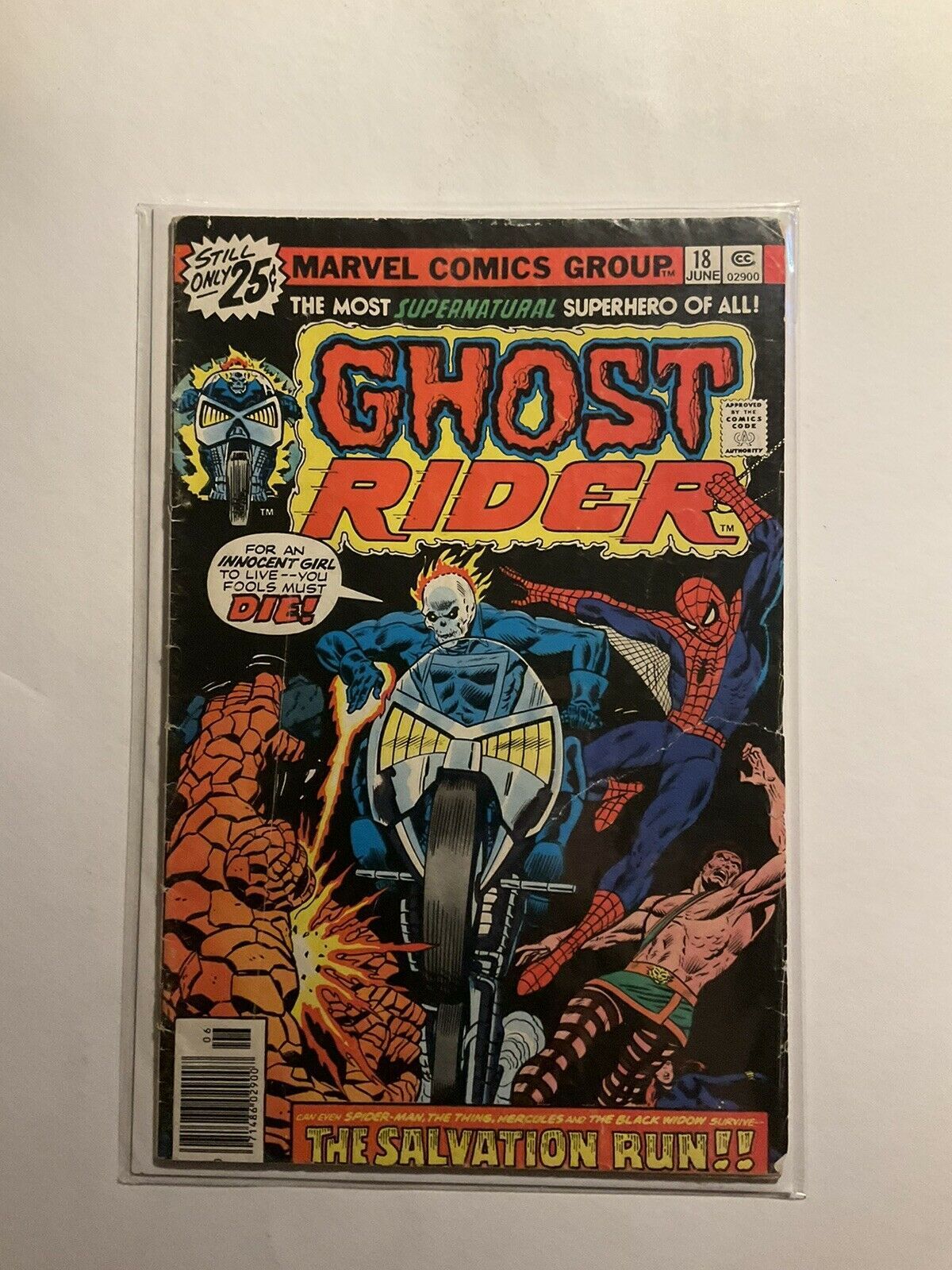 Ghost Rider 18 Good gd 2.0 Marvel | Comic Books - Modern Age, Ghost ...