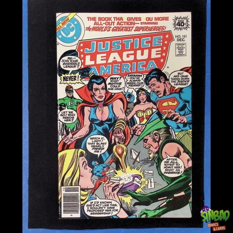 Justice League of America, Vol. 1 161B Zatanna joins The Justice League ...