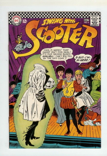 Scooter (Swing With) 6 Vf-+ May 1967 Comics Book | Comic Books - Silver ...