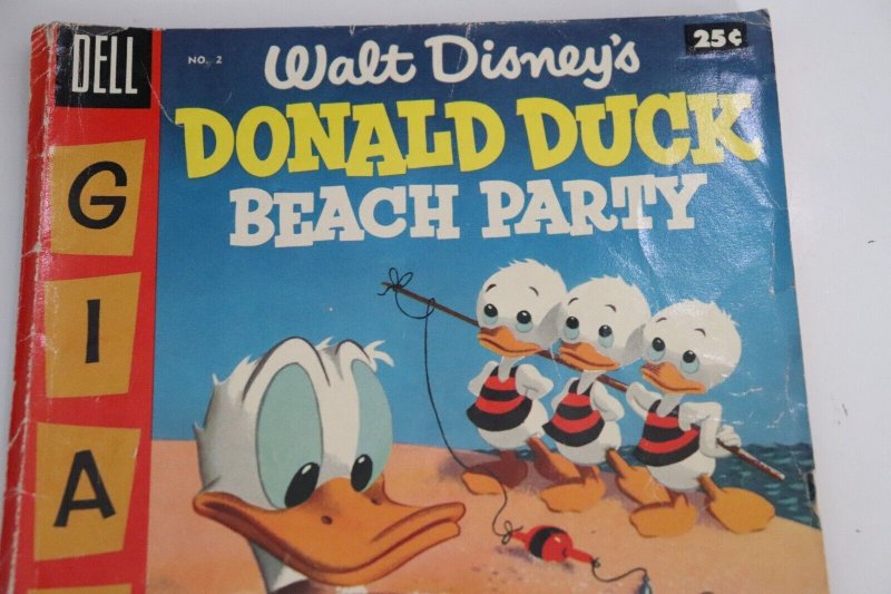 Donald Duck Beach Party #2 1955 Dell Comics | Comic Books - Modern Age ...