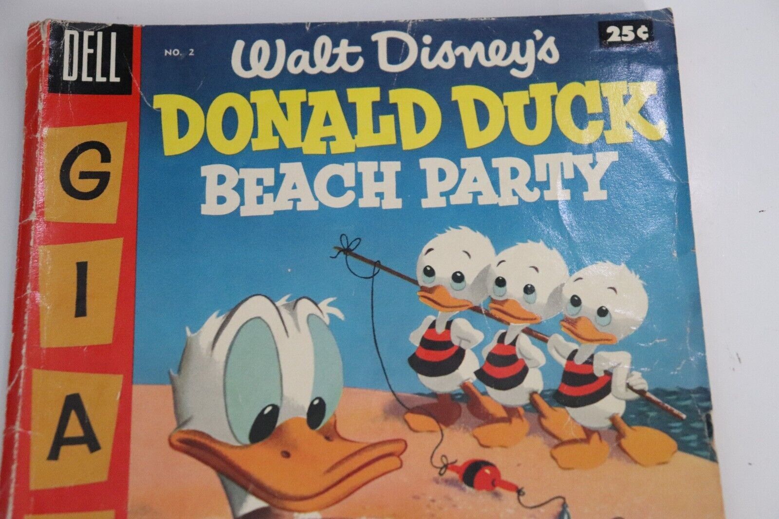 Donald Duck Beach Party #2 1955 Dell Comics | Comic Books - Modern Age ...