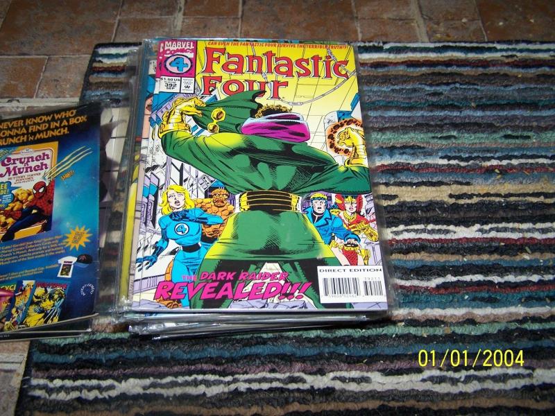 Fantastic Four #392 1995 Marvel Dark Raider Revealed Reed Richards ...