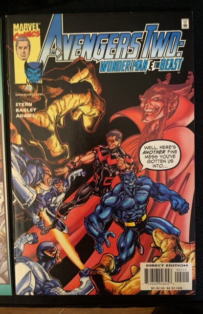 Avengers Two: Wonder Man and Beast #1 (2000) | Comic Books - Modern Age ...