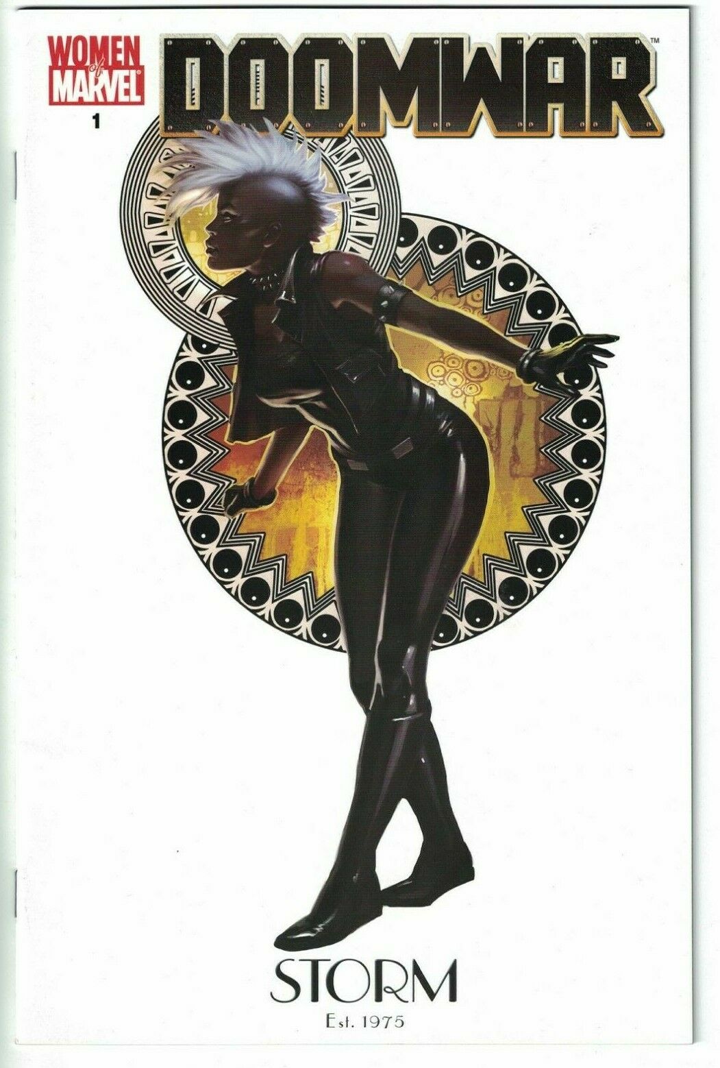 Doomwar #1 VF women of marvel variant cover - Storm - Black Panther - X ...