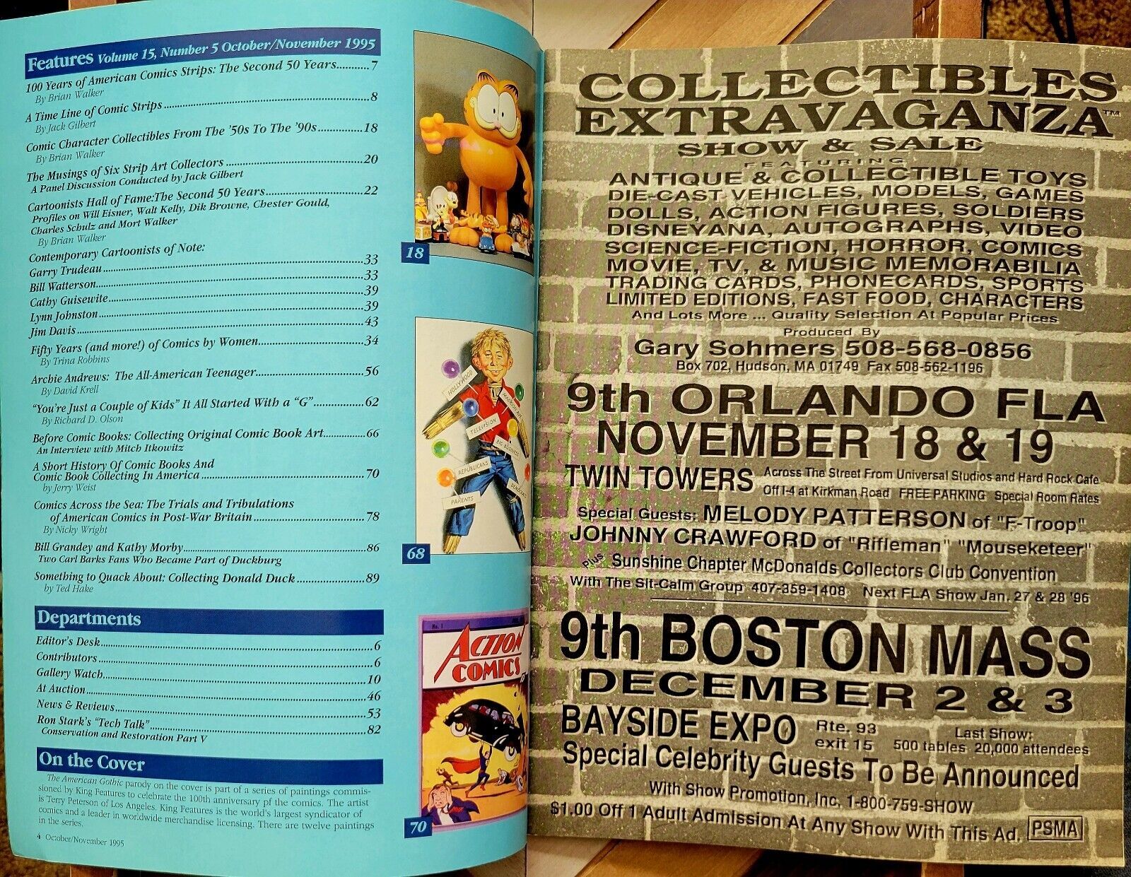 COLLECTOR'S SHOWCASE Vol.15 #5 (1995) Best Comics 50s-90s History of ...