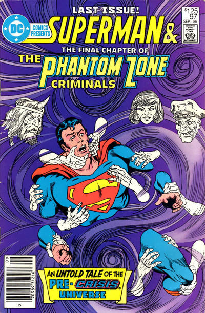 DC Comics Presents #97 (Newsstand) FN ; DC | Superman Phantom Zone ...