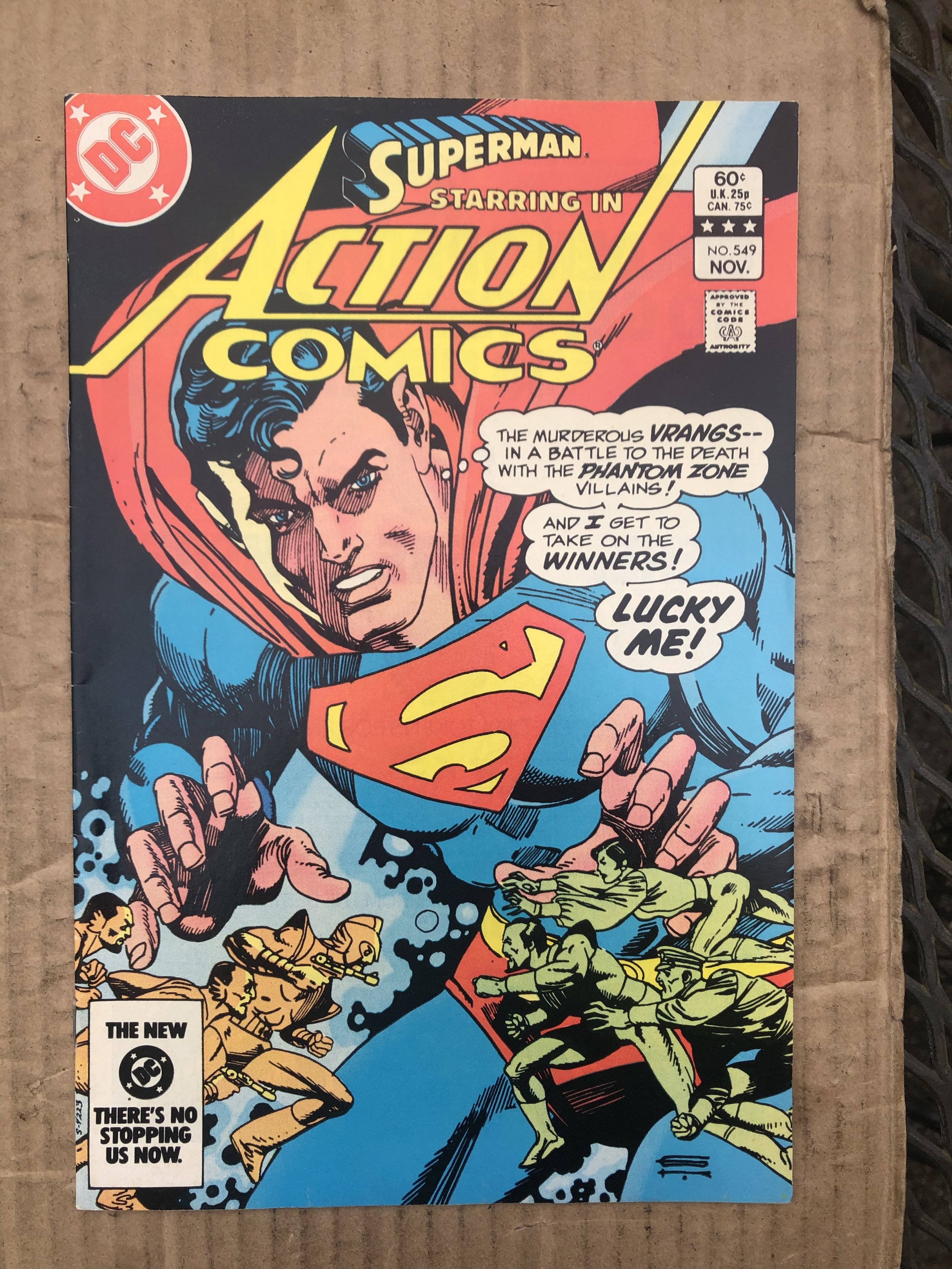 Action Comics #549 Direct Edition (1983) | Comic Books - Bronze Age, DC ...