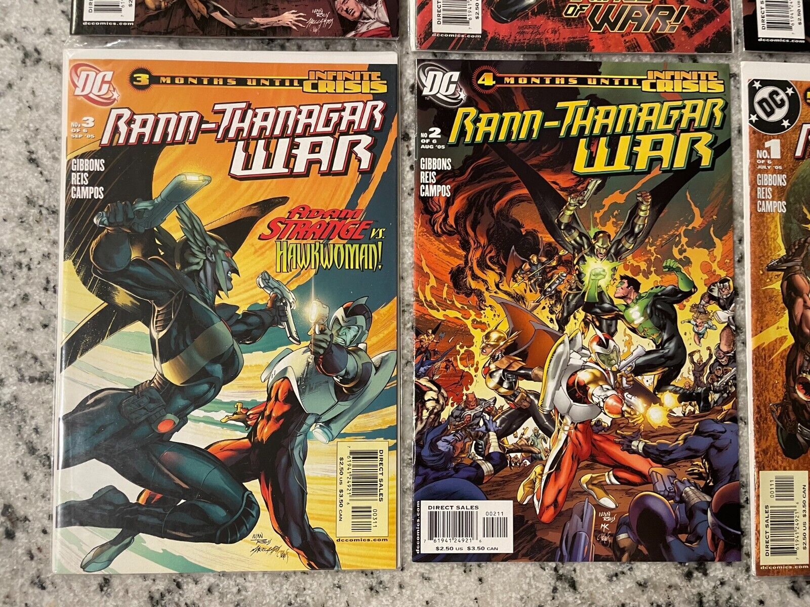 Rann-Thanagar War Complete DC Comics LTD Series # 1 2 3 4 5 6 Batman ...