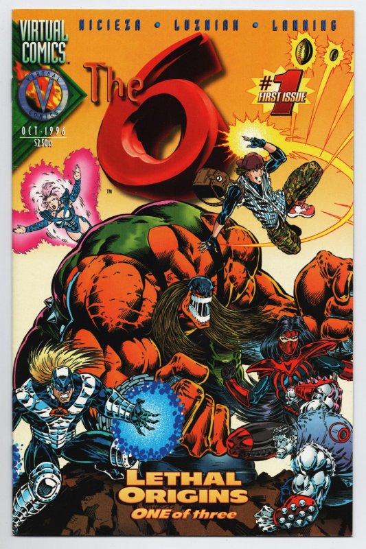 The 6 Lethal Origins #1 (Virtual Comics, 1996) FN/VF | Comic Books - Modern Age / HipComic