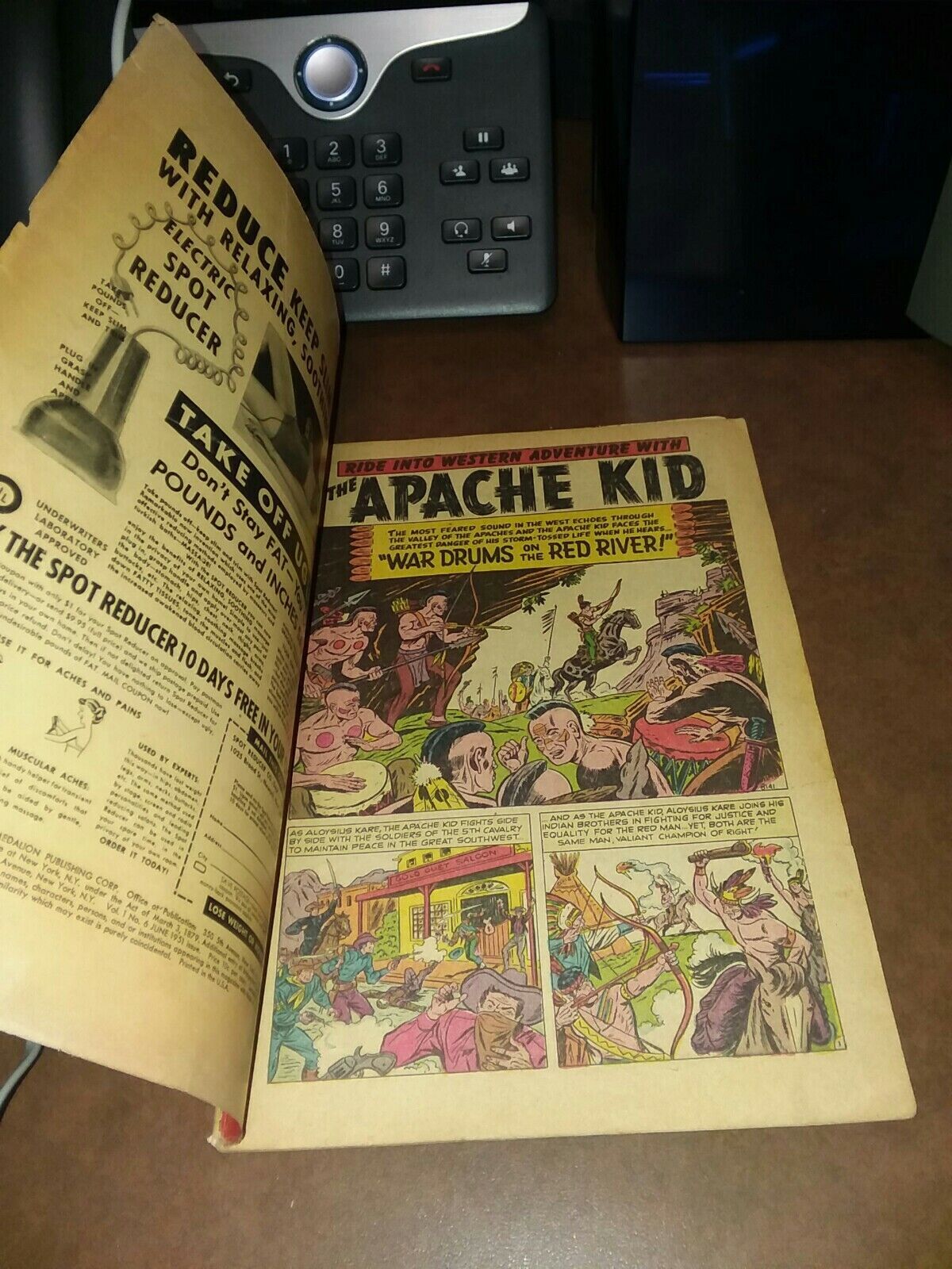 Apache Kid 6 atlas timely comics 1951 golden age western Werner Roth Kid Barratt | International ...