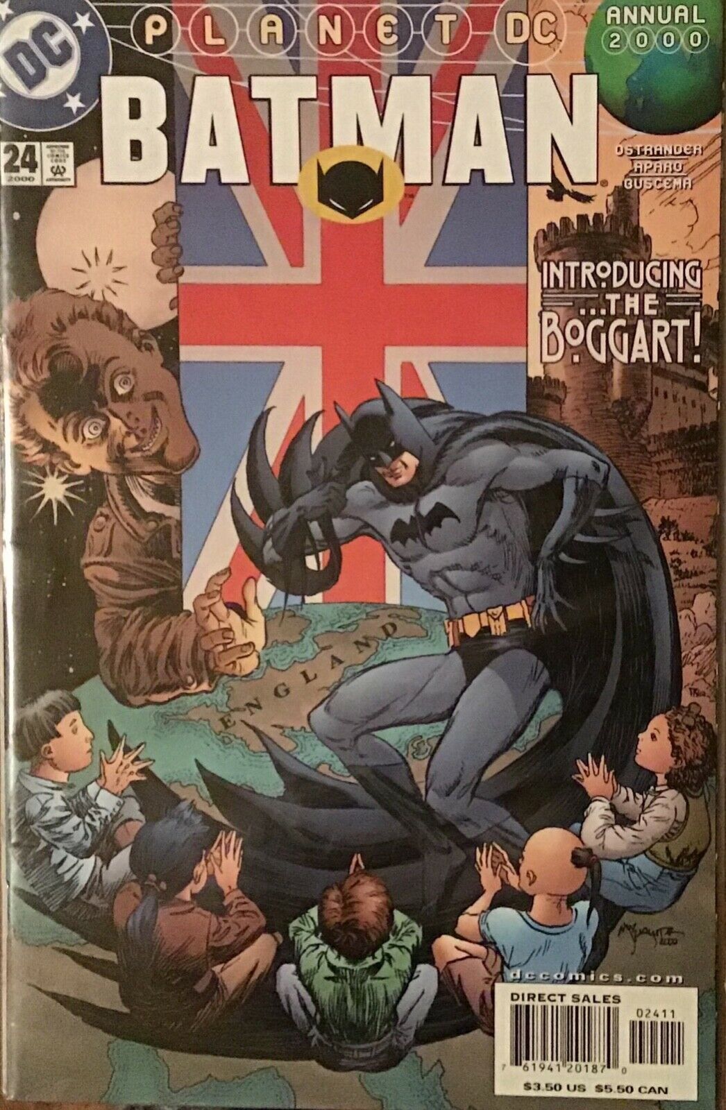 4 DC Annuals Batman:planet Dc,Legends of Dark Knight,Nightwing,Superman ...