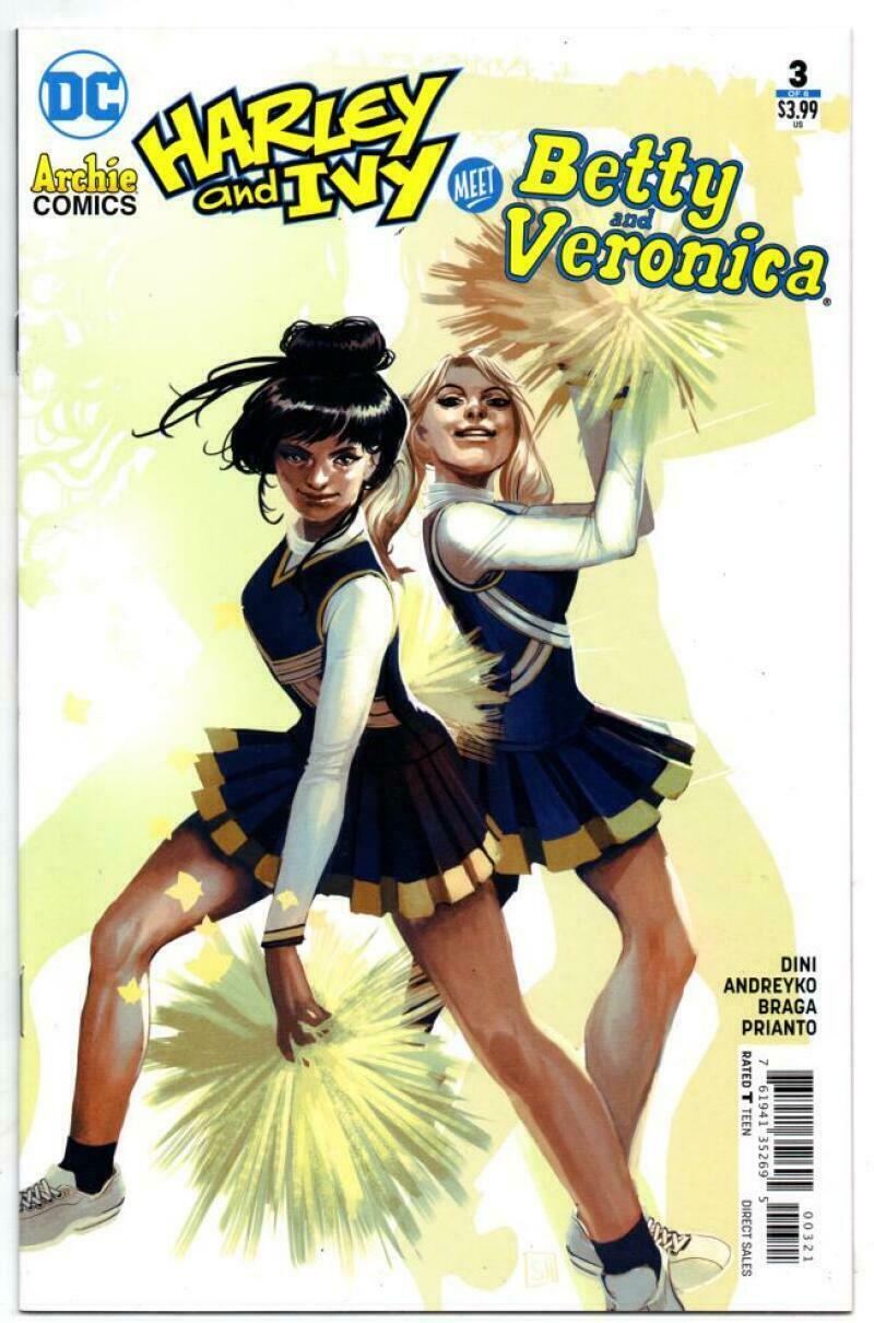 HARLEY QUINN and IVY meet Betty and Veronica #3, NM, 2017 2018 Hans ...