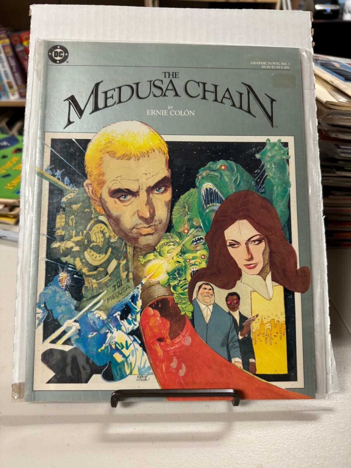 "THE MEDUSA CHAIN" DC Graphic Novel #3 | Graphic Novels & TPBs, DC ...