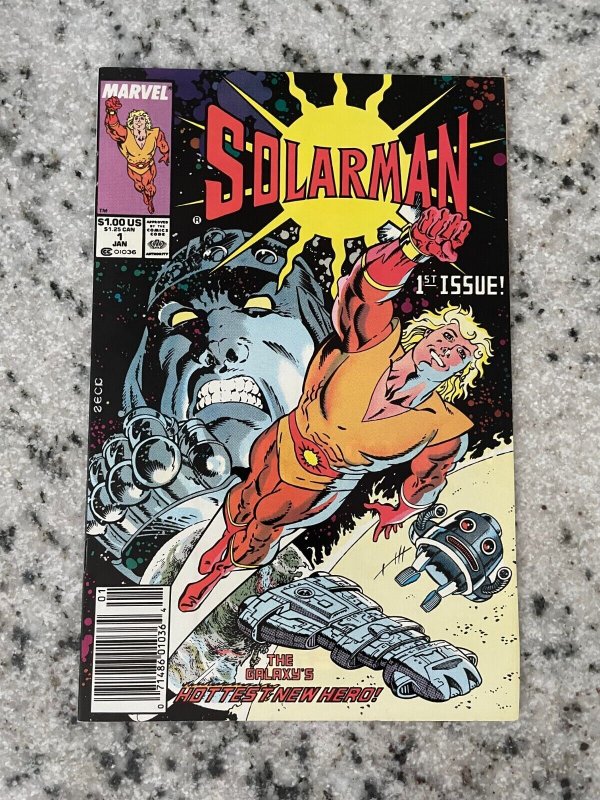 Solarman # 1 NM- Marvel Comic Book Zecc Cover Art Galaxy Hottest Hero 4 ...