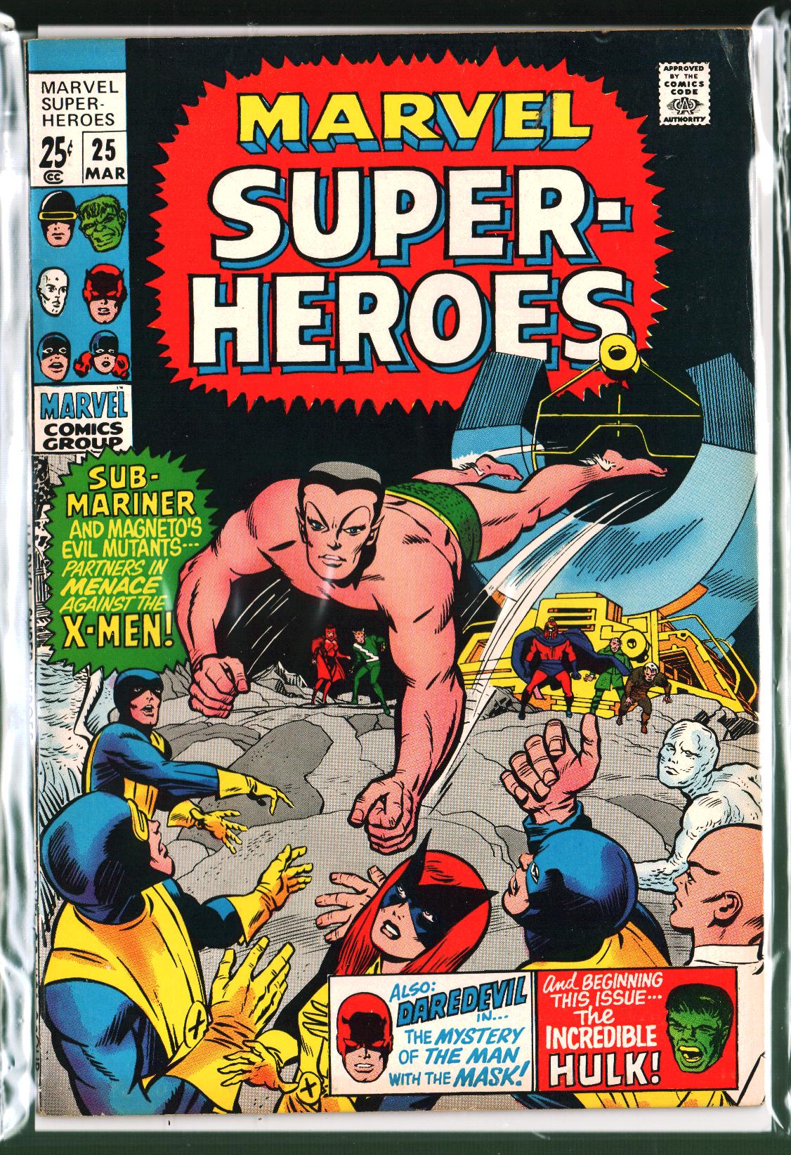 Marvel Super-Heroes #25 (1970) | Comic Books - Bronze Age, Marvel ...