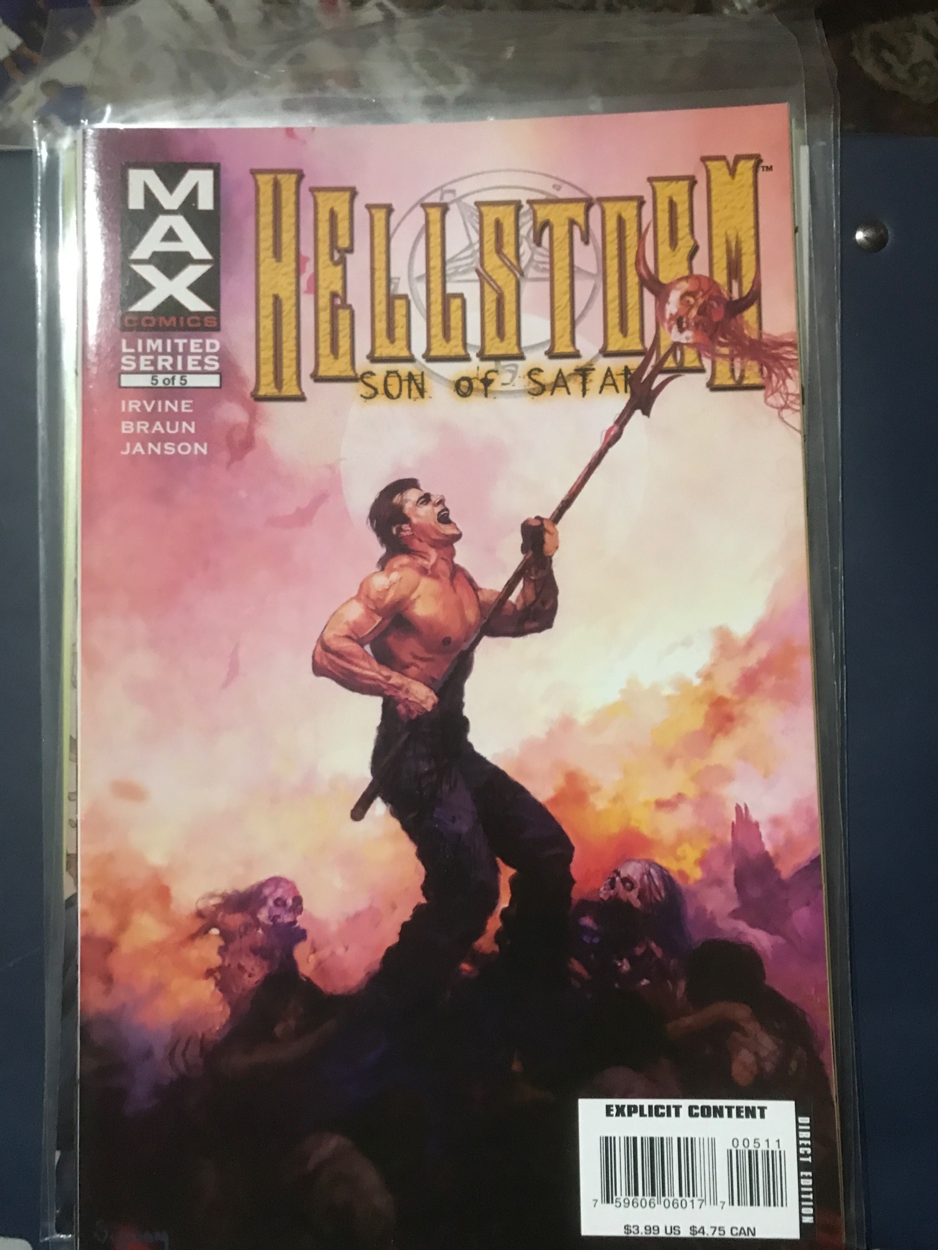 Hellstorm: Son of Satan #5 (2007) | Comic Books - Modern Age, Marvel ...