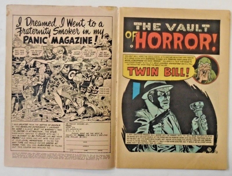 Vault of Horror (EC) #36 vgf; Classic Krigstein Opium Story! | Comic ...