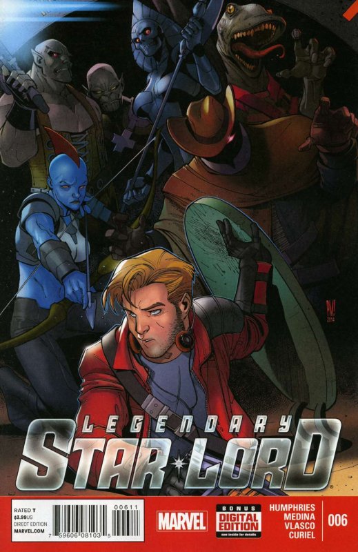 Legendary Star Lord #6 FN ; Marvel | Sam Humphries | Comic Books ...