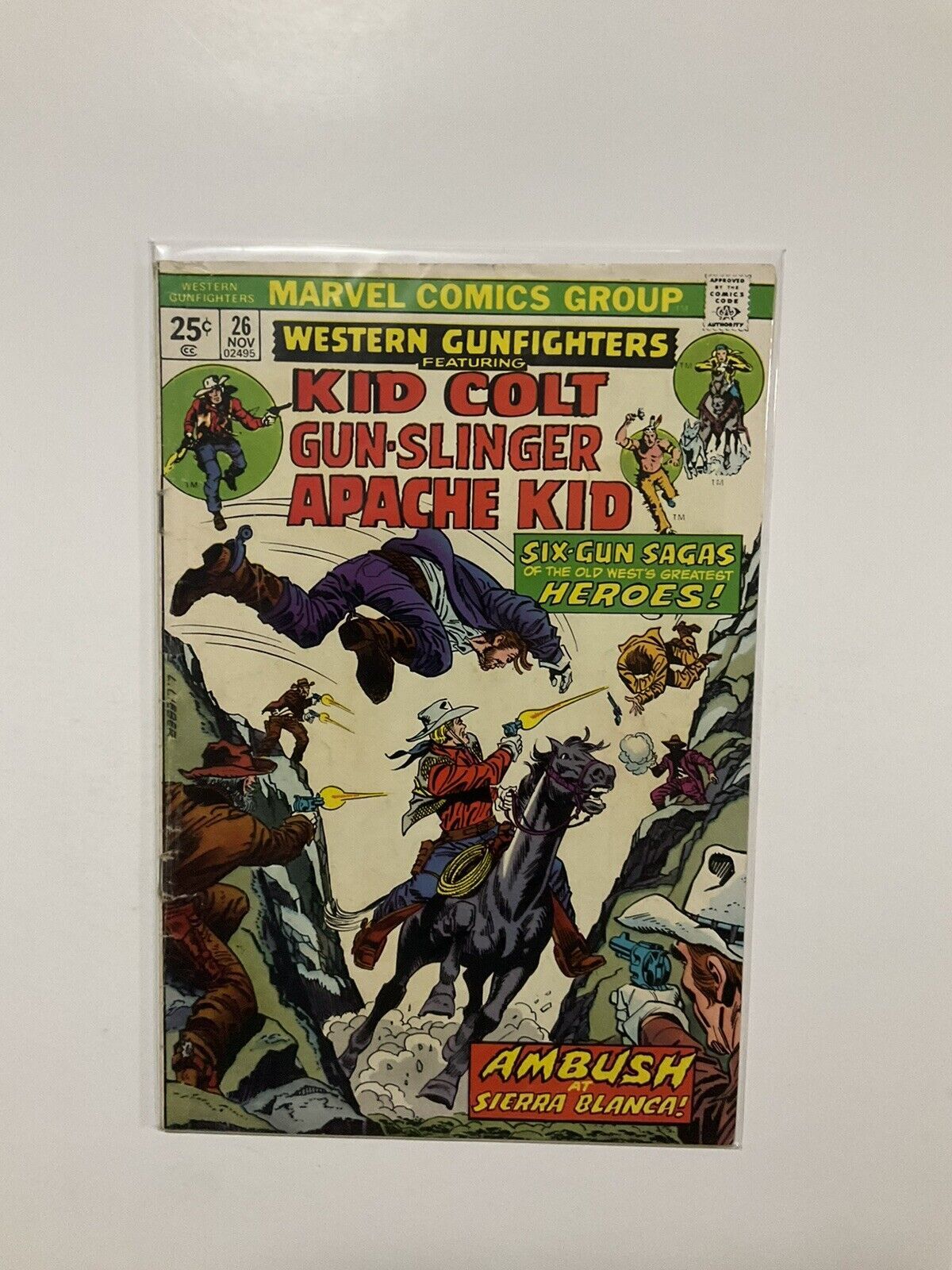 Western Gunfighters 26 Fine- Fn- 5.5 Marvel | Comic Books - Bronze Age ...