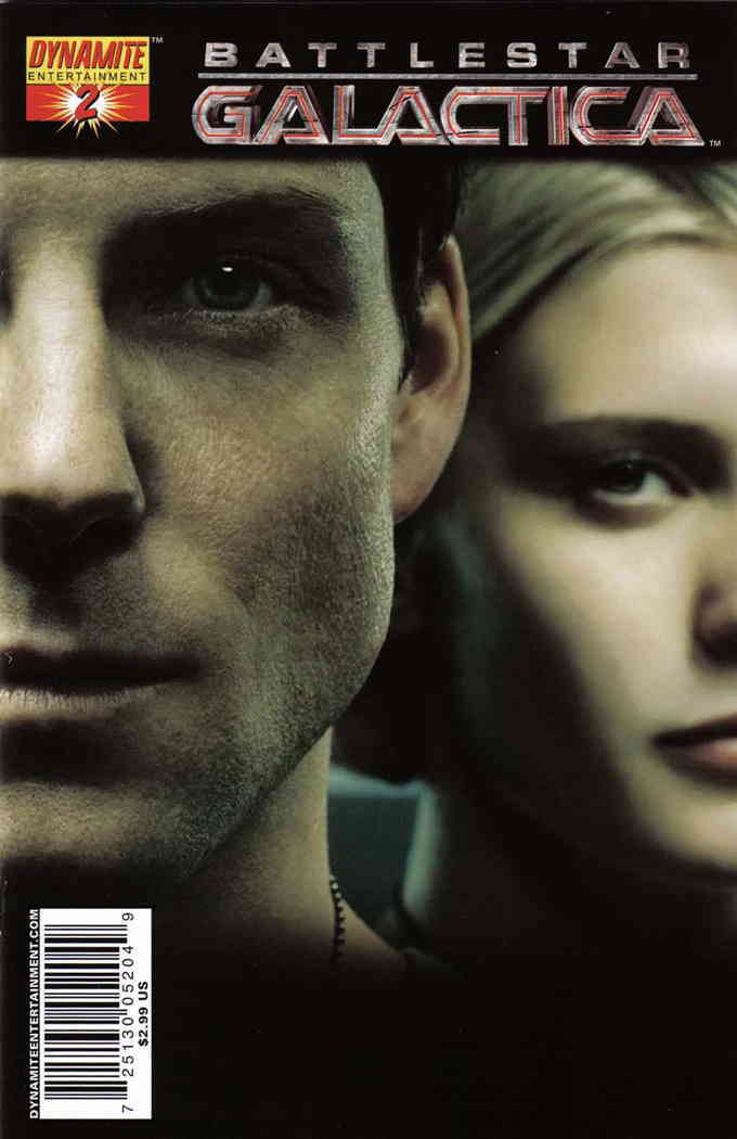 Battlestar Galactica (Dynamite) #2D VF ; Dynamite | Jamie Bamber Photo ...