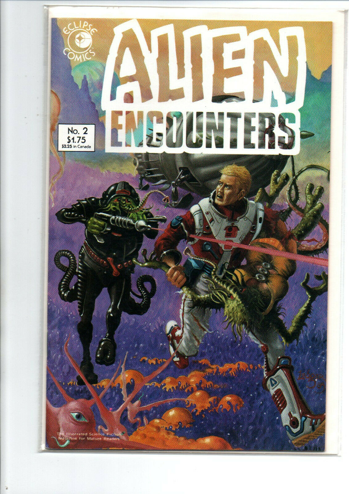 Alien Encounters #2 - Science Fiction - Horror - Eclipse Comics - 1985 ...