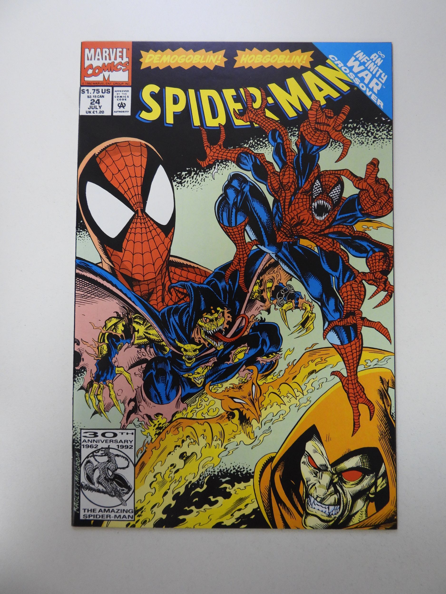 Spider-Man #24 (1992) NM- condition | Comic Books - Modern Age, Marvel ...