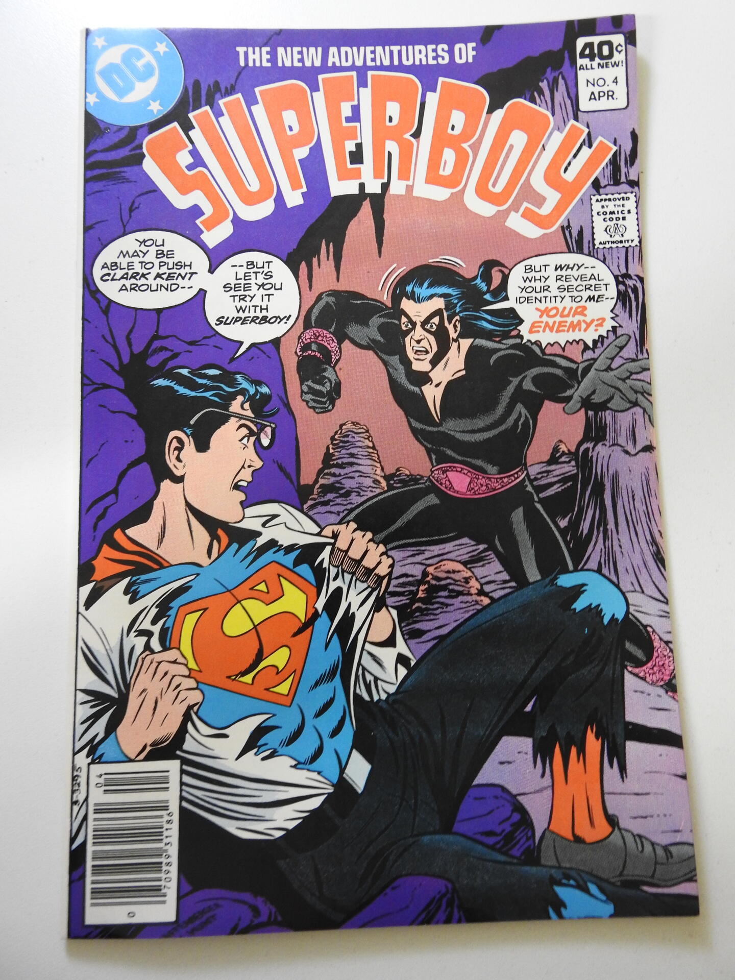 The New Adventures of Superboy #4 (1980) | Comic Books - Bronze Age, DC Comics, Superboy ...