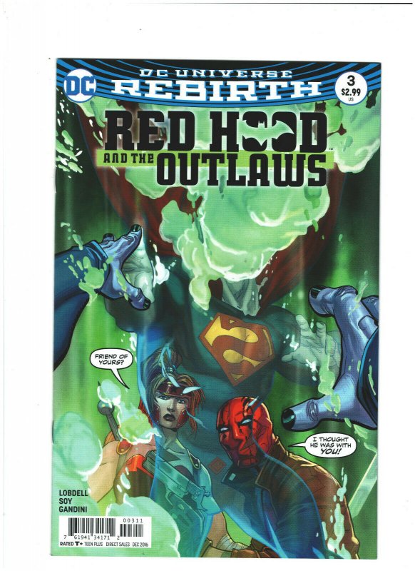 Red Hood and the Outlaws #3 NM- 9.2 DC Comics Rebirth 2016 | Comic ...