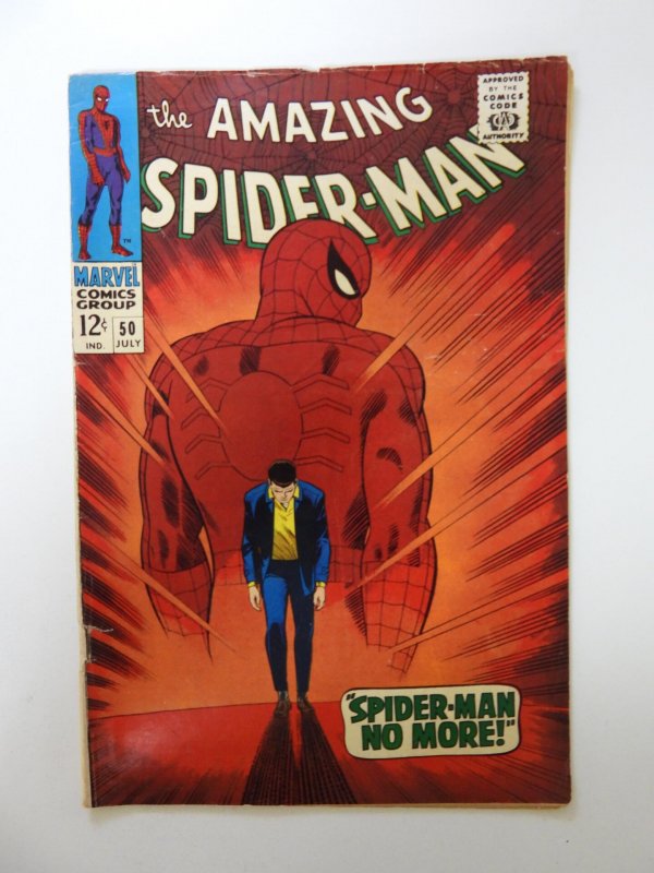 The Amazing Spider-Man #50 (1967) 1st appearance of Kingpin FN ...