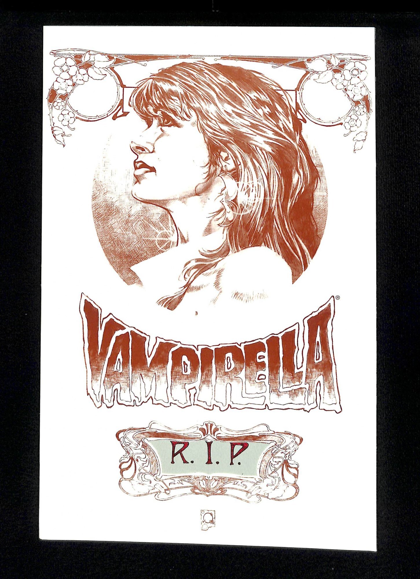 Vampirella Lives Special White Die-Cut Linen Cover #1 | Full Runs ...